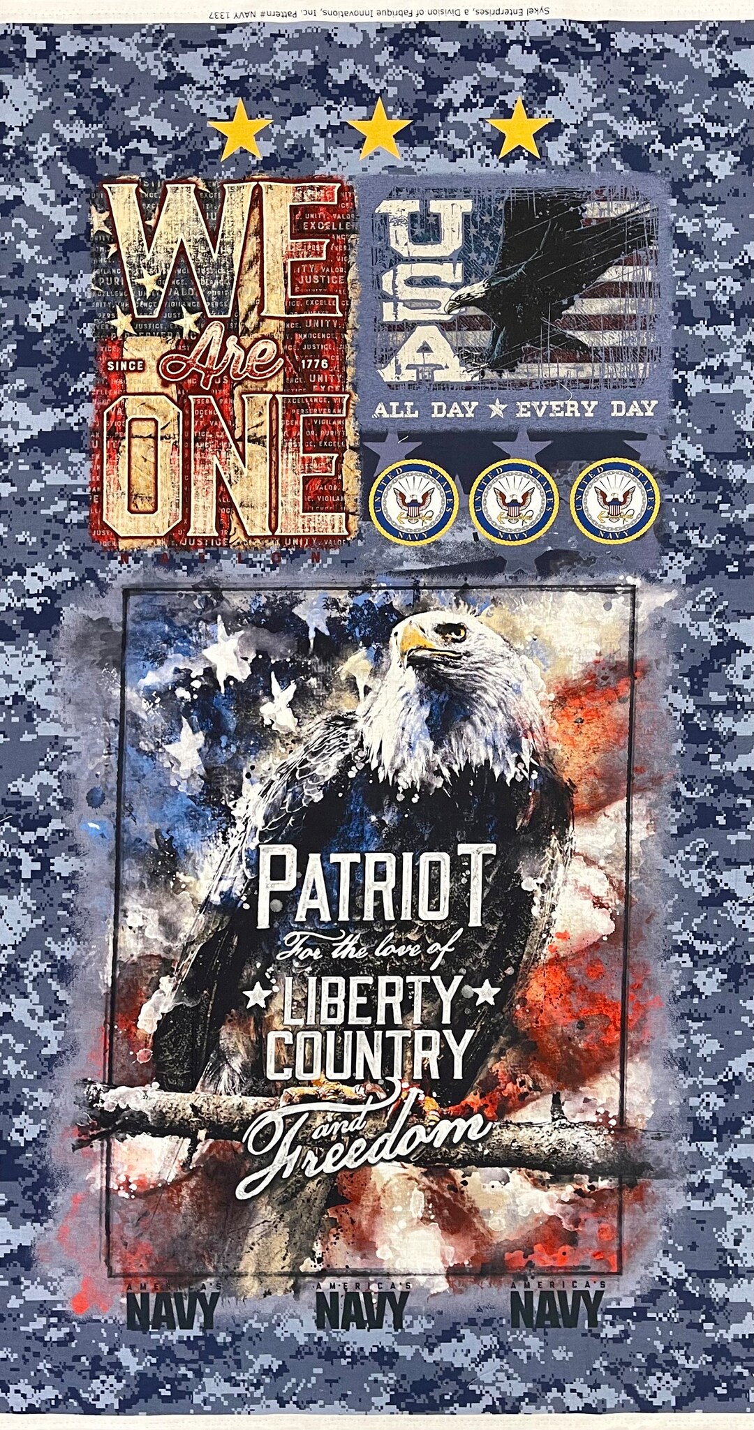 Navy Panel by Sykel Enterprises - Etsy