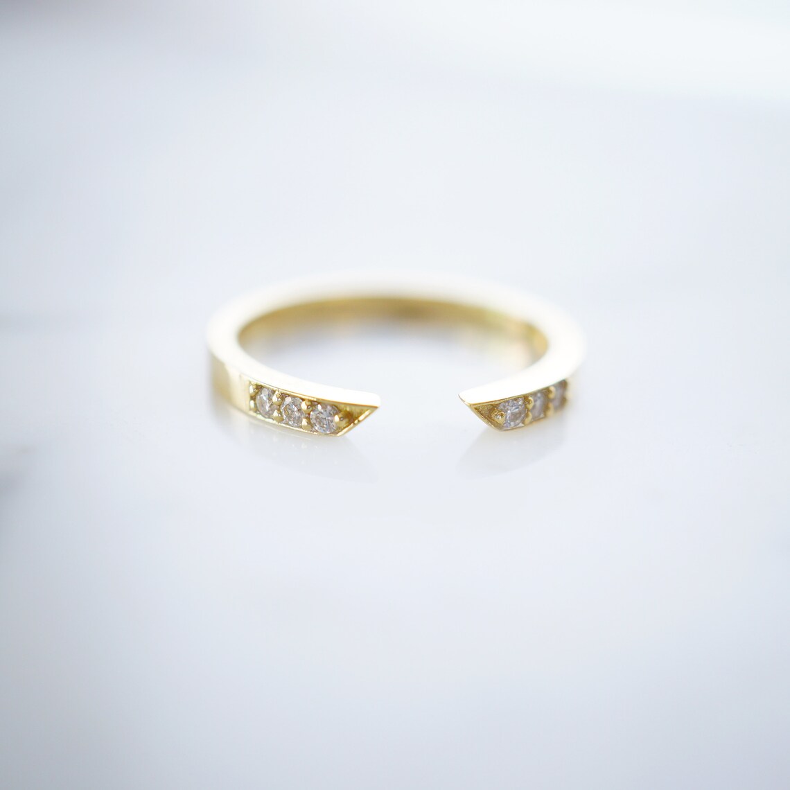 Open Cuff Wedding Band - Etsy