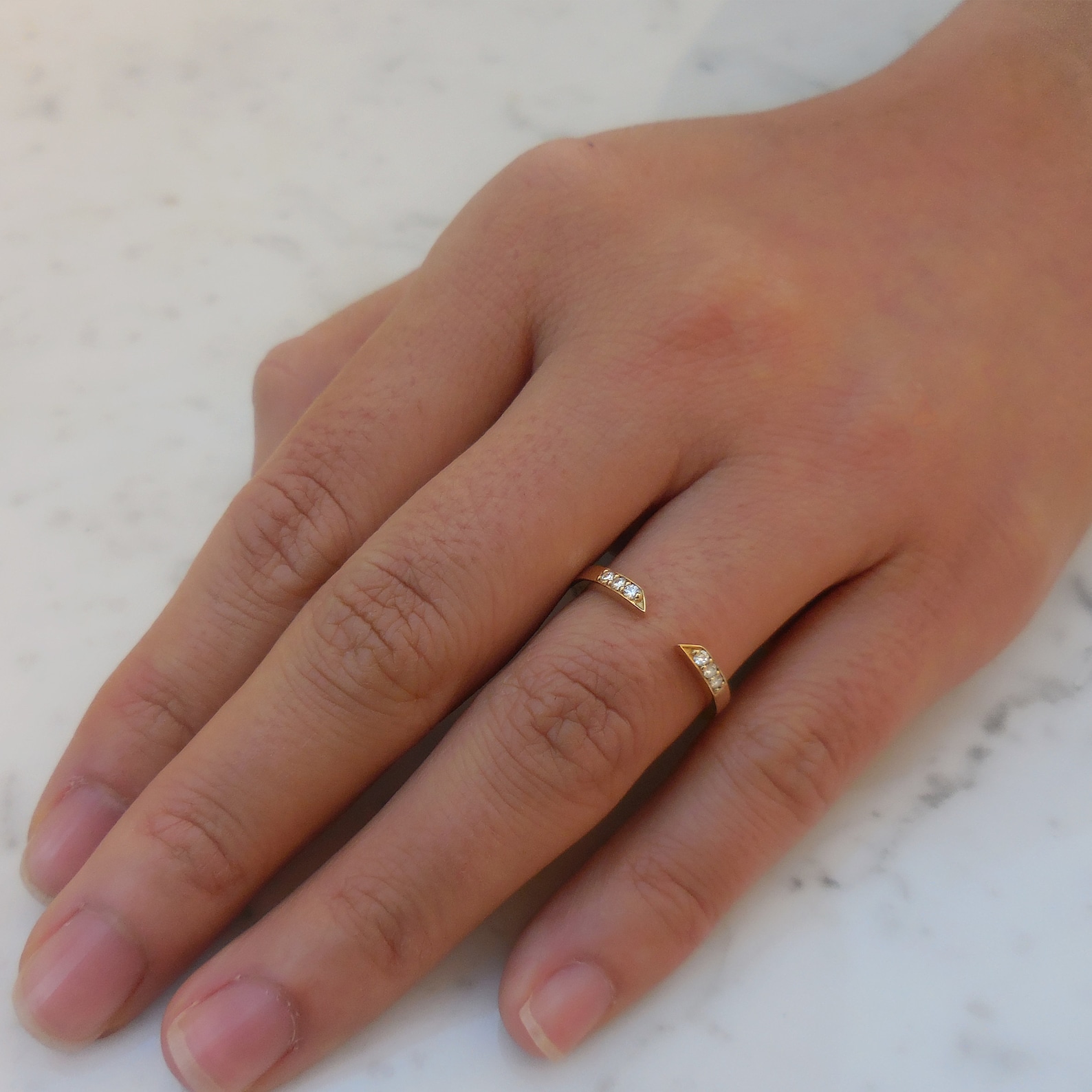 Open Cuff Wedding Band - Etsy