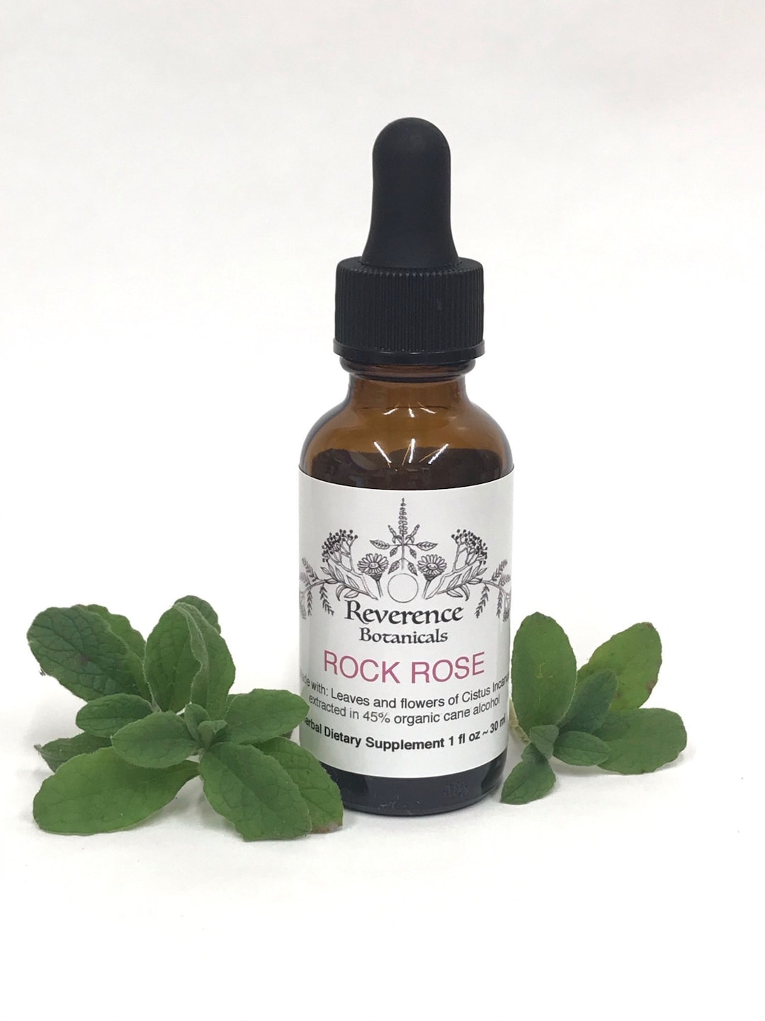 Rock Rose Tincture, Cistus Incanus Extract, Organic Rock Rose - Etsy