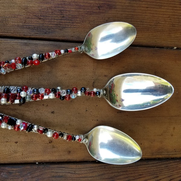 Beaded Silverware - Etsy