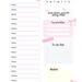 Printable Daily Planner | Pastel Pink Aesthetic | Hourly Schedule ...
