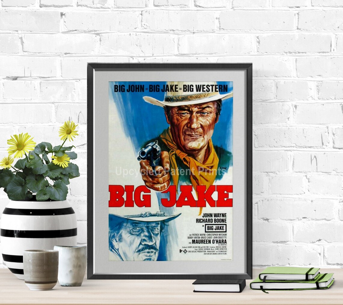 Big Jake 1971 Vintage Movie Poster Digital Print Instant | Etsy