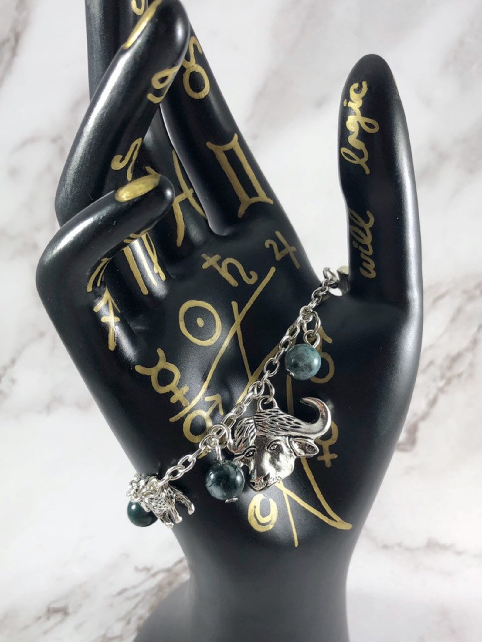 Pan Charm Bracelet: Greek Mythology Jewelry - Etsy