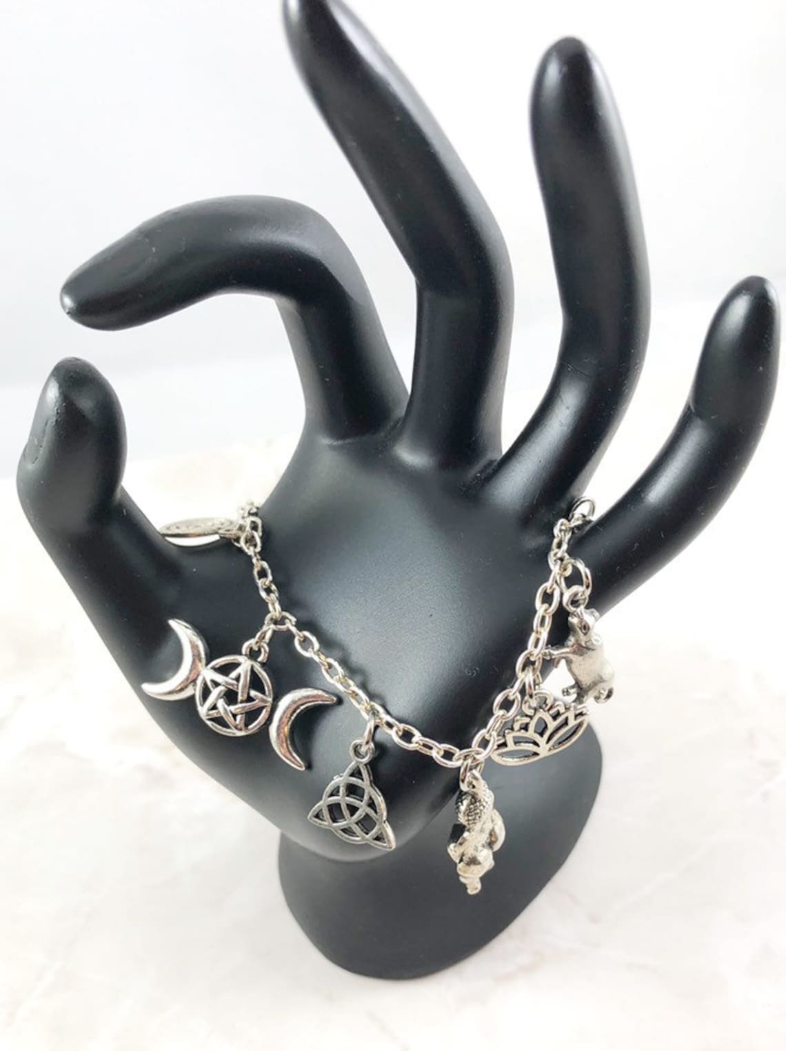 Goddess Charm Bracelet Divine Feminine Witch Wicca Pagan | Etsy