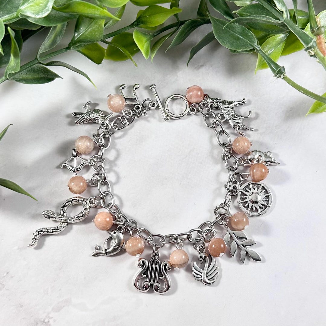 Ultimate Apollo Charm Bracelet - Apollon, Greek Mythology Jewelry ...
