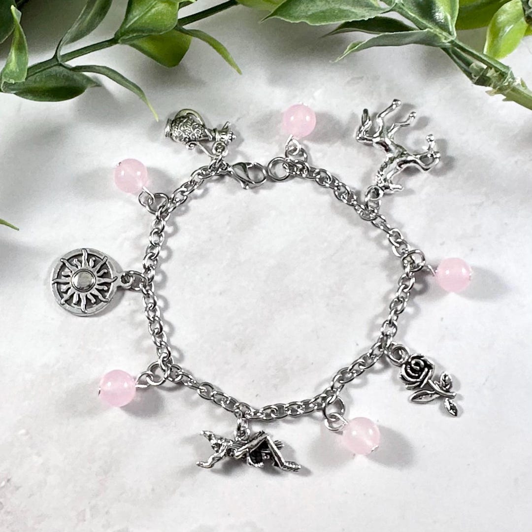 Eos Charm Bracelet: Greek Goddess of Dawn - Etsy
