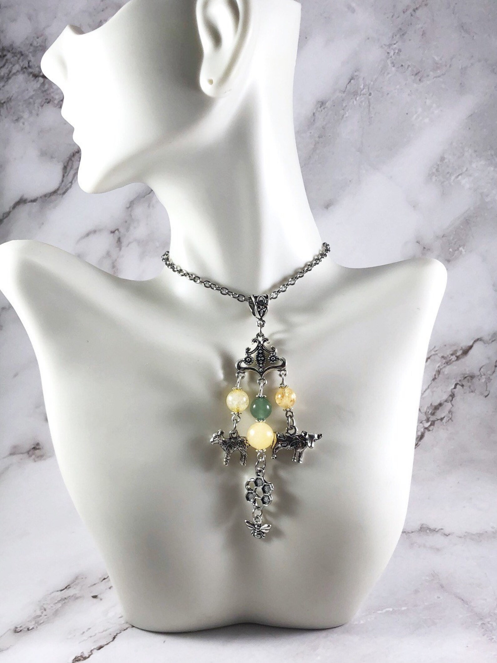 Aristaeus Necklace Greek God of Bee-keeping Greek Mythology - Etsy