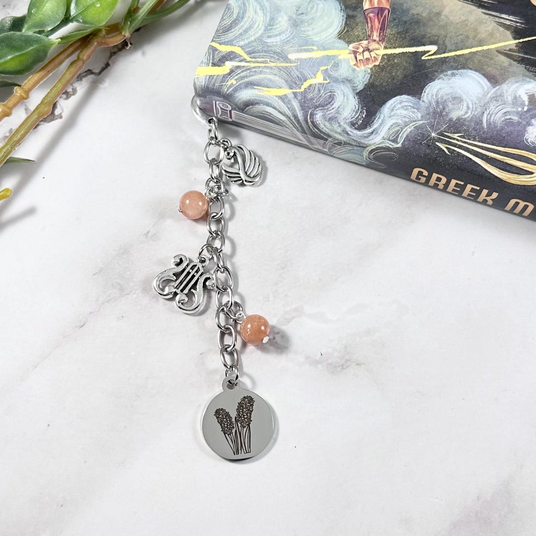 Apollo and Hyacinthus Bookmark, Greek Mythology, Hyacinth - Etsy
