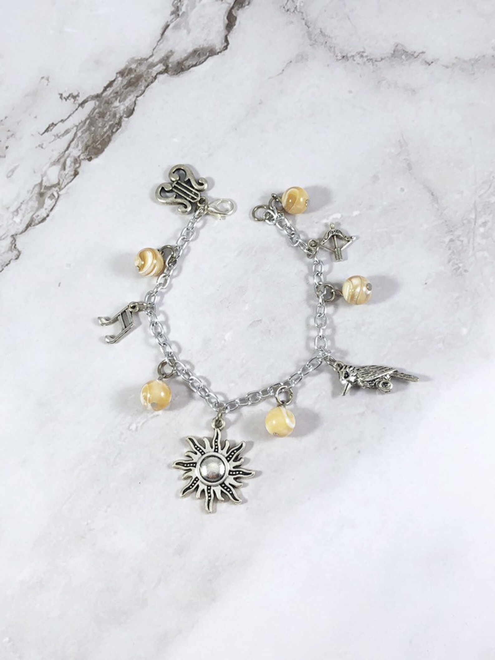 Apollo Charm Bracelet Greek Mythology Bracelet Jewelry | Etsy