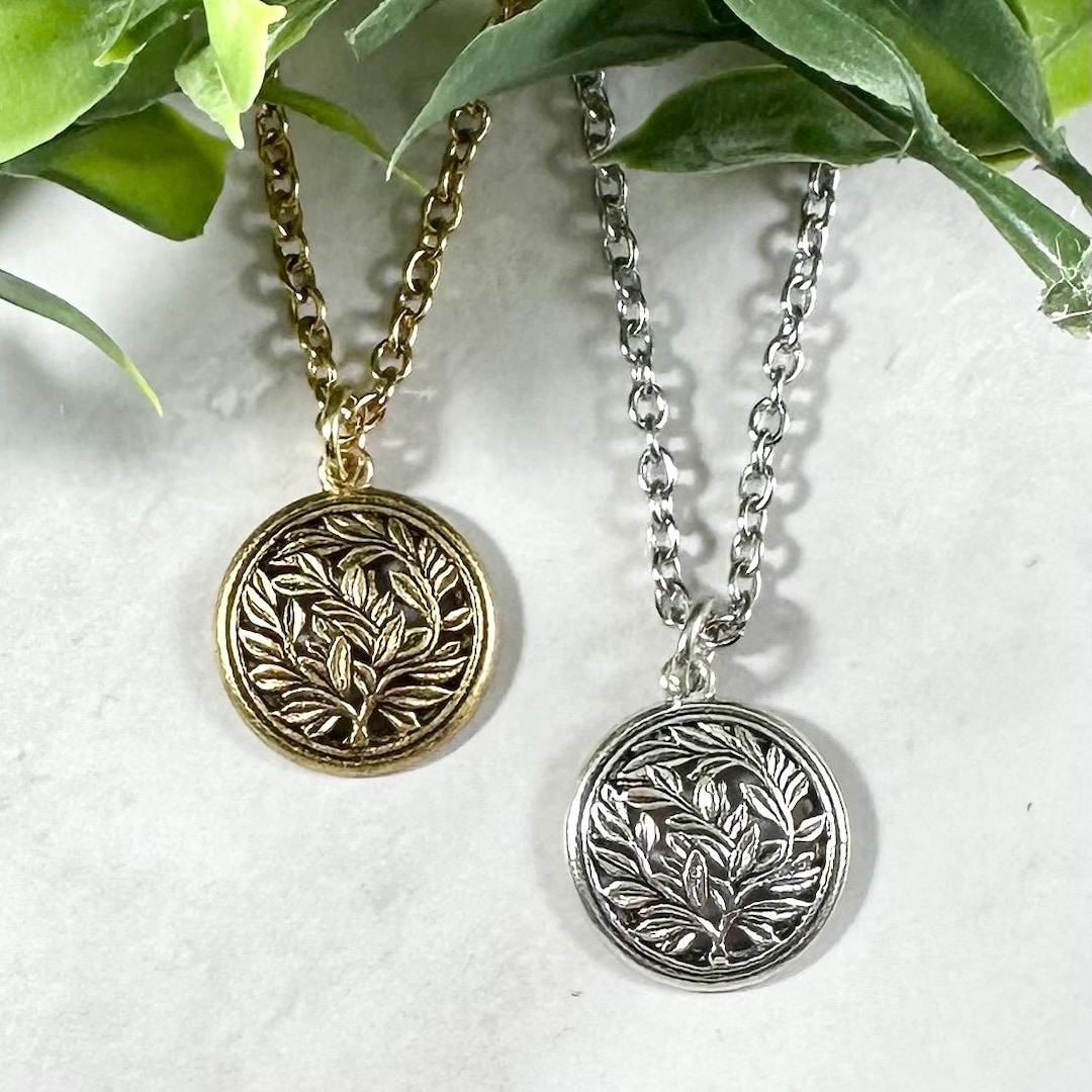 Apollo’s Laurel Necklace, Greek Mythology Jewelry, Ancient Greece ...