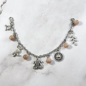 Apollo Charm Bracelet, Greek Mythology, Jewelry, Apollon, Hellenic - Etsy