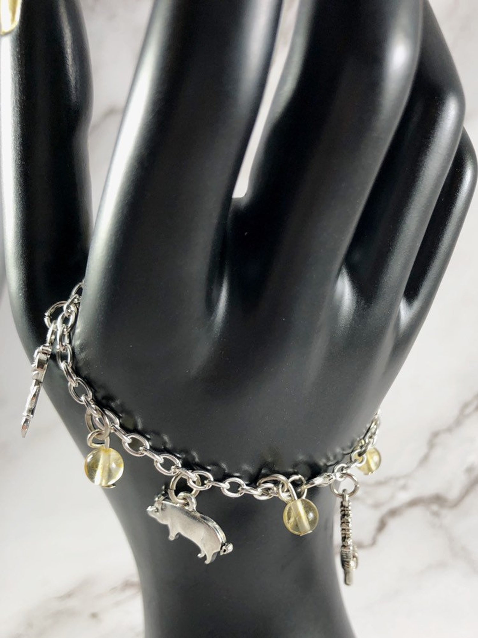 Demeter Charm Bracelet Greek Mythology Jewelry Ceres Greek - Etsy