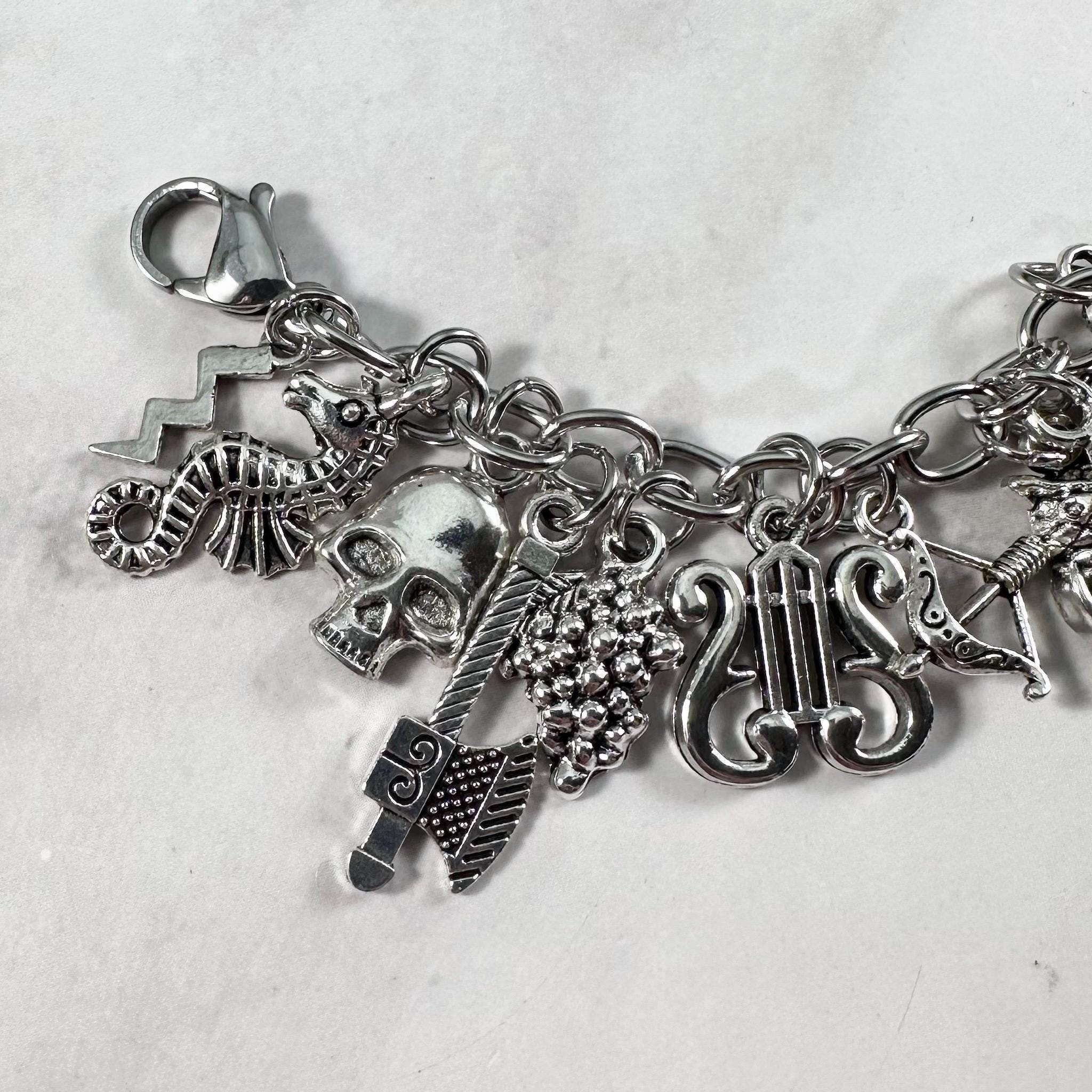 Ultimate Greek Mythology Charm Bracelet - Mythology Jewelry, Gods and ...