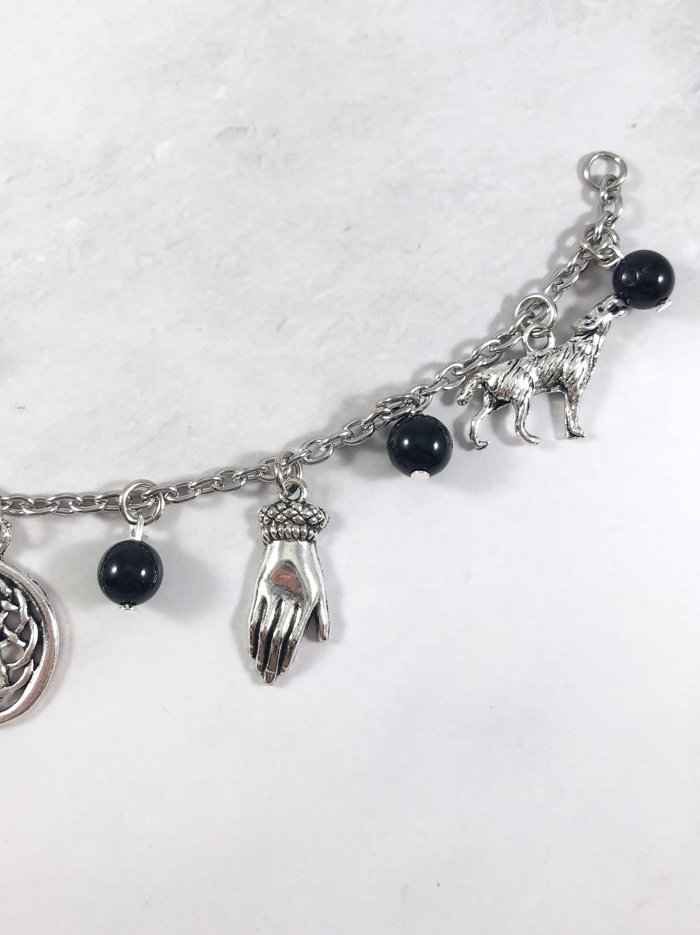 Fenrir Charm Bracelet, Norse Mythology, Wolf, Loki, Norse Pagan ...