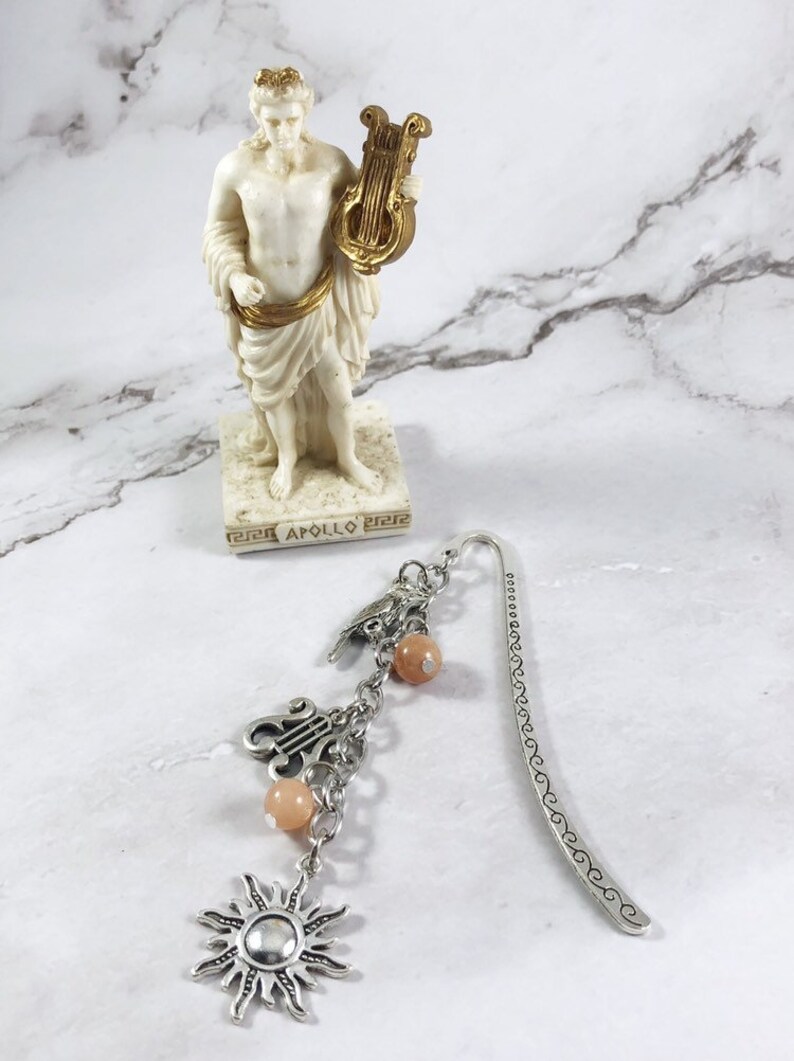Apollo Bookmark Greek God Greek Mythology Apollon Metal | Etsy