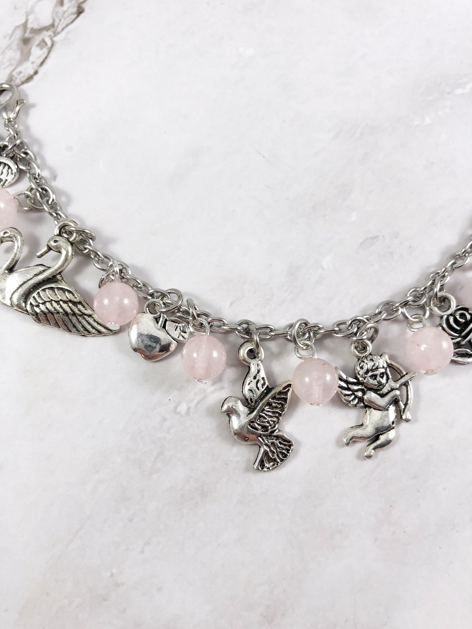 Aphrodite Charm Bracelet Deluxe Version Greek Mythology - Etsy