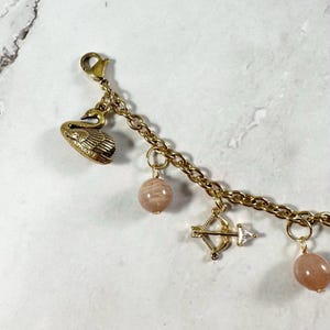 Apollo Charm Bracelet - Gold Version With 14k Gold Plated Charms - Etsy