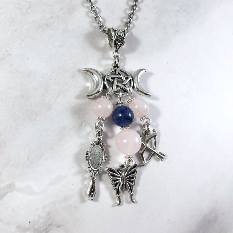 Psyche Necklace Greek Goddess of the Soul Greek Mythology - Etsy