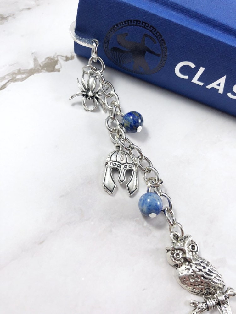 Athena Bookmark Greek Goddess Greek Mythology Minerva | Etsy