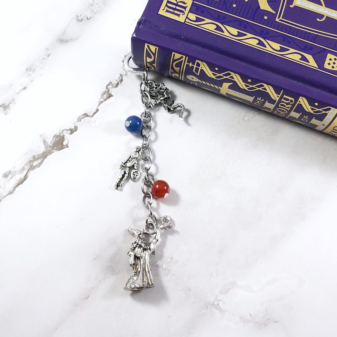 King Arthur Bookmark, Merlin, Arthurian Legends, Metal Bookmark, Book ...