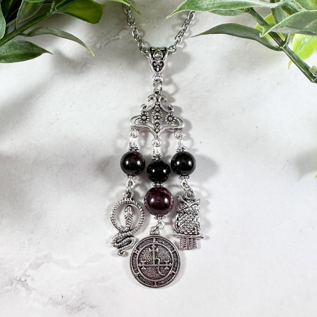 Lilith Necklace, Deity Jewelry - Etsy