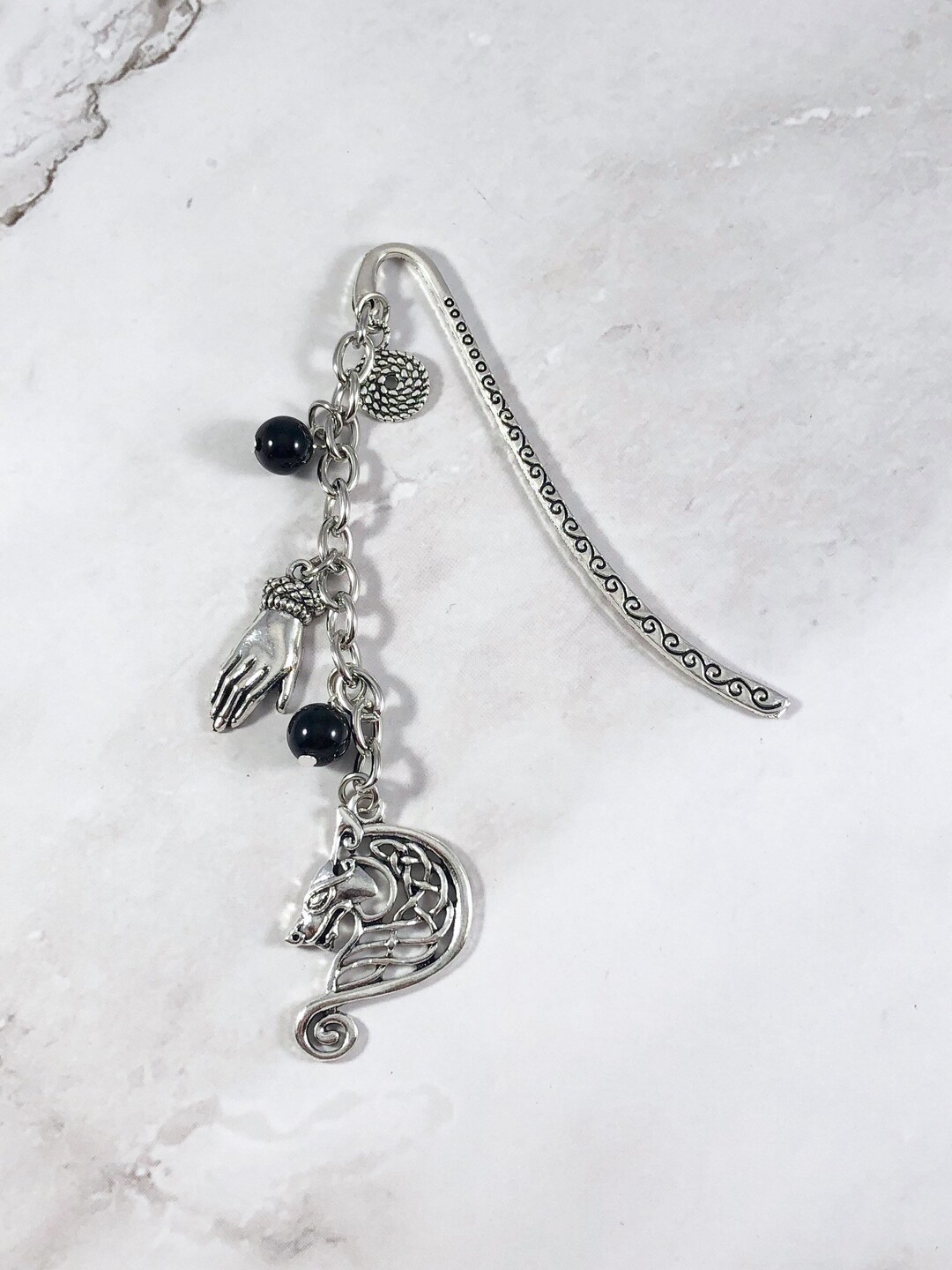 Fenrir Bookmark, Norse Mythology, Metal Bookmark, Book Accessory ...