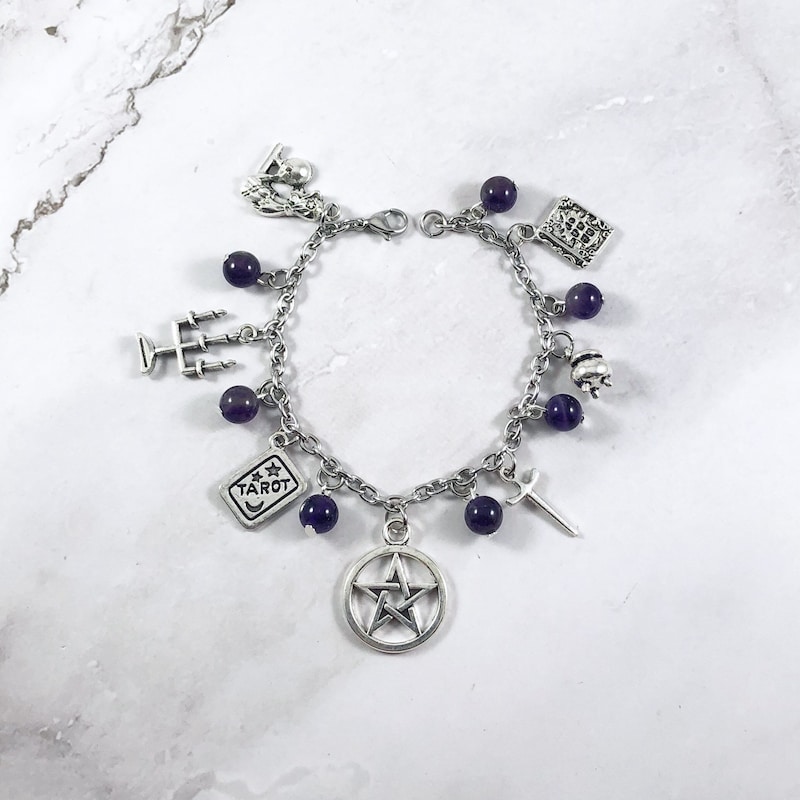 Witch Charm Bracelet - Etsy