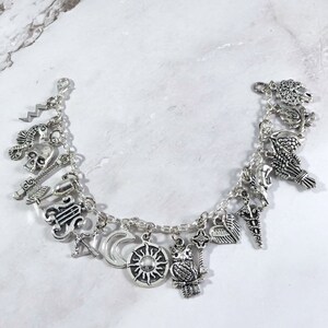 Deluxe Greek Mythology Charm Bracelet Jewelry Olympian Gods | Etsy