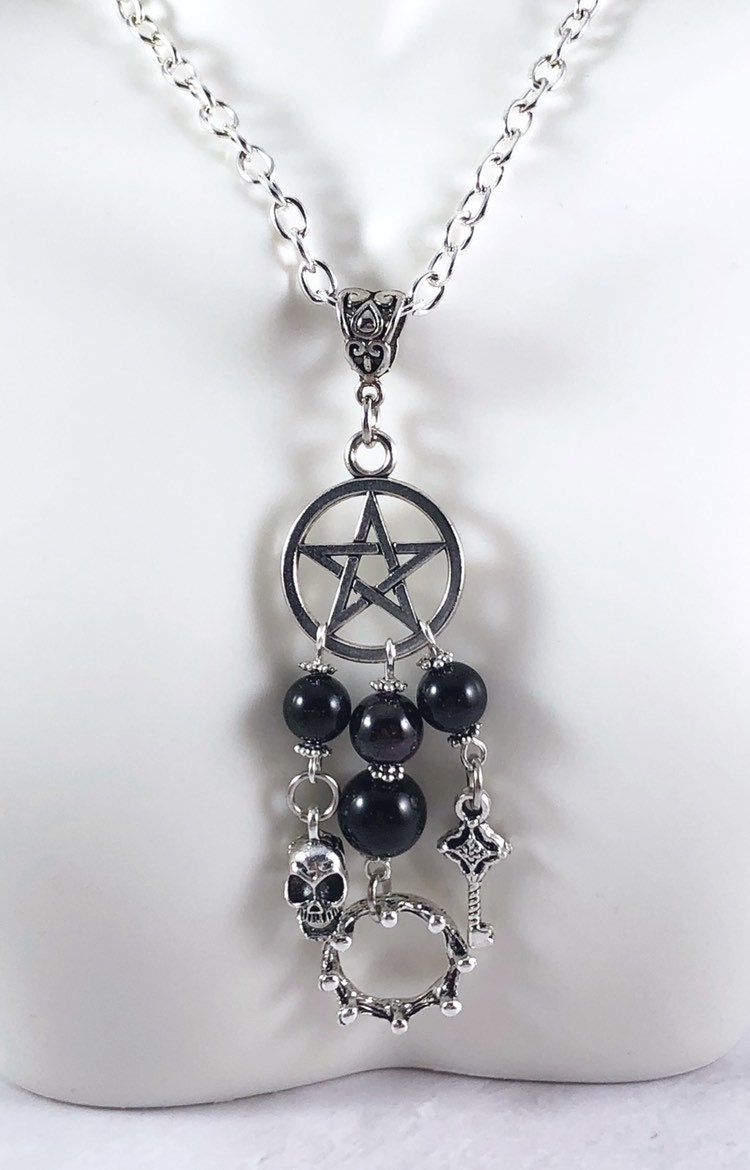 Hades Necklace Greek God of the Underworld Greek Mythology | Etsy