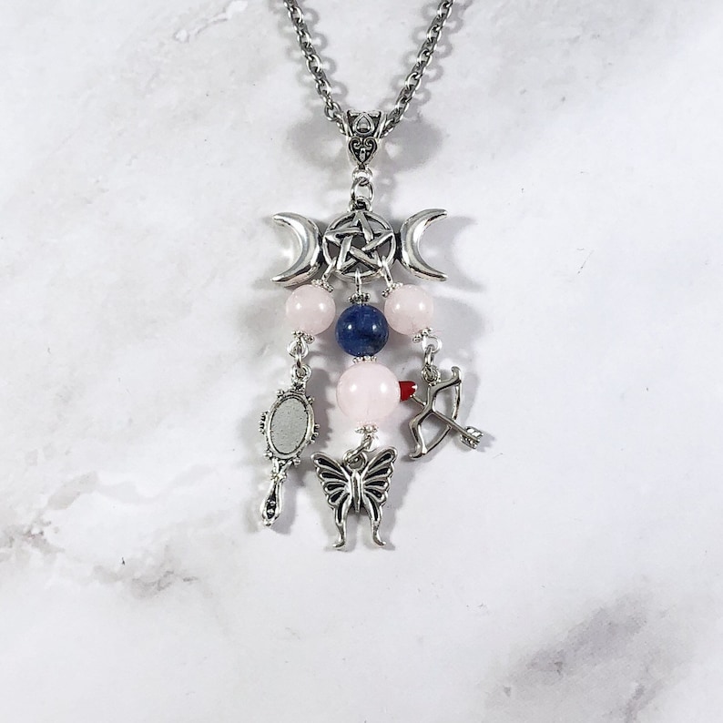 Psyche Necklace Greek Goddess of the Soul Greek Mythology - Etsy