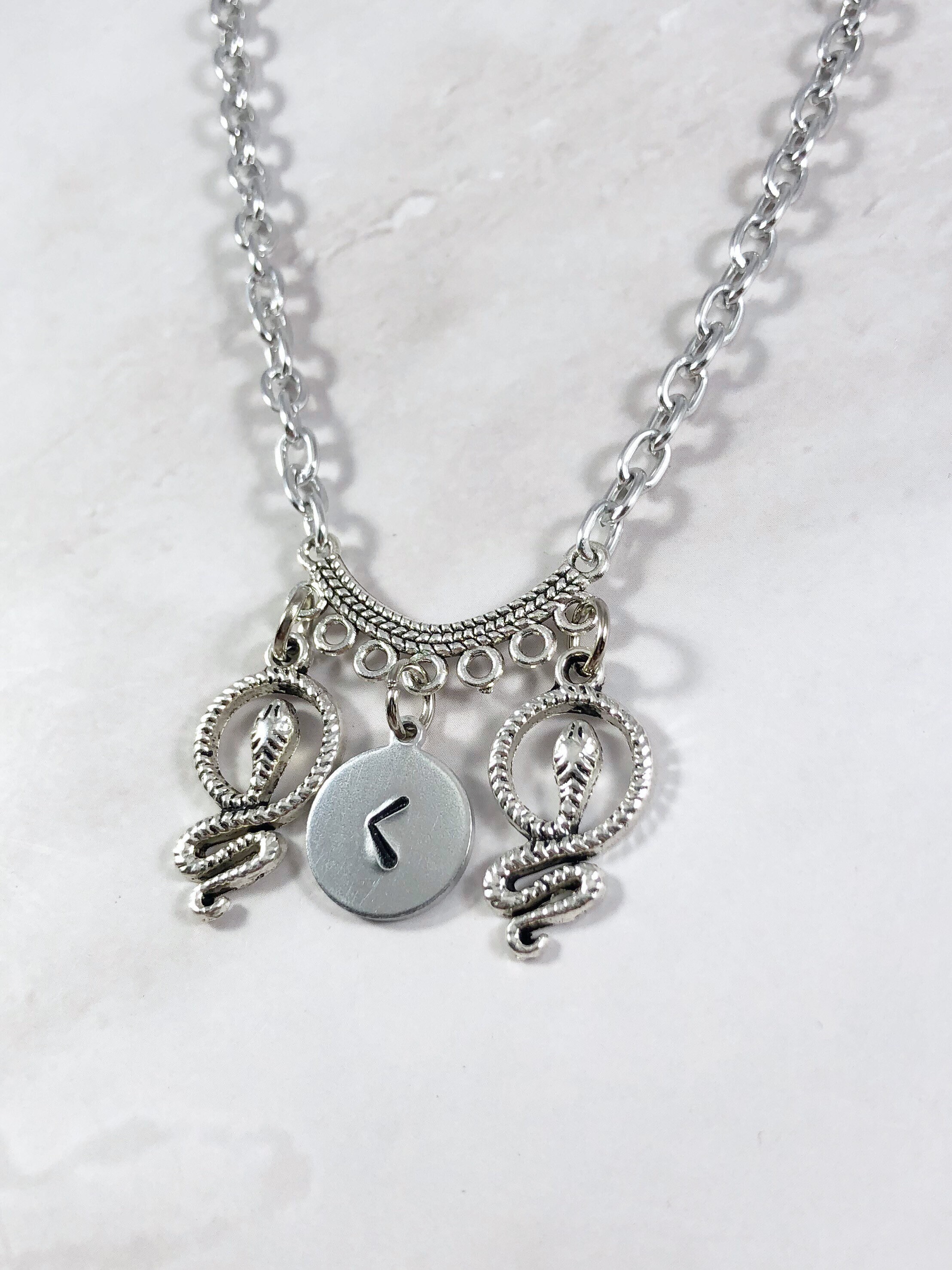 Loki Necklace Norse God Norse Mythology Rune Deity - Etsy