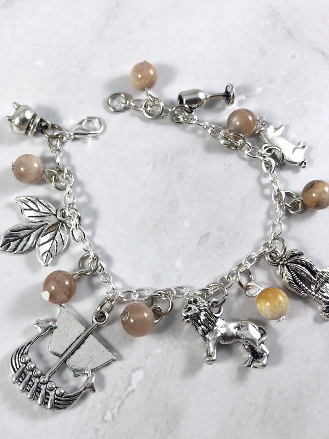Circe Charm Bracelet Deluxe Version Kirke Greek Mythology - Etsy