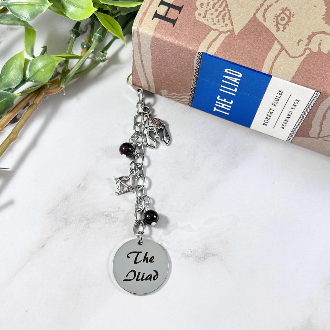 The Iliad Bookmark, Greek Mythology, Homer, Trojan War, Classics - Etsy