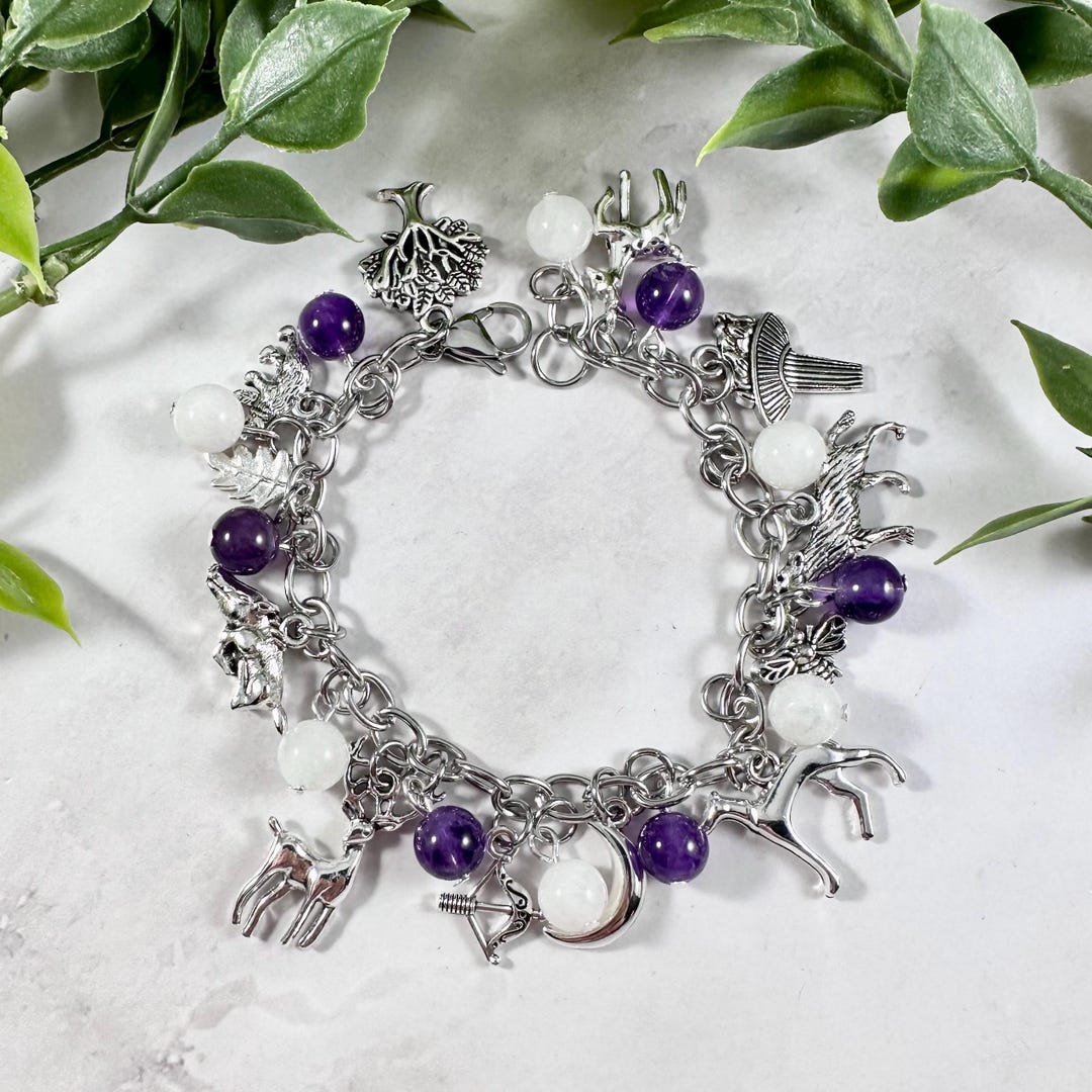Artemis Charm Bracelet - Ultimate Version, Diana, Greek Mythology ...