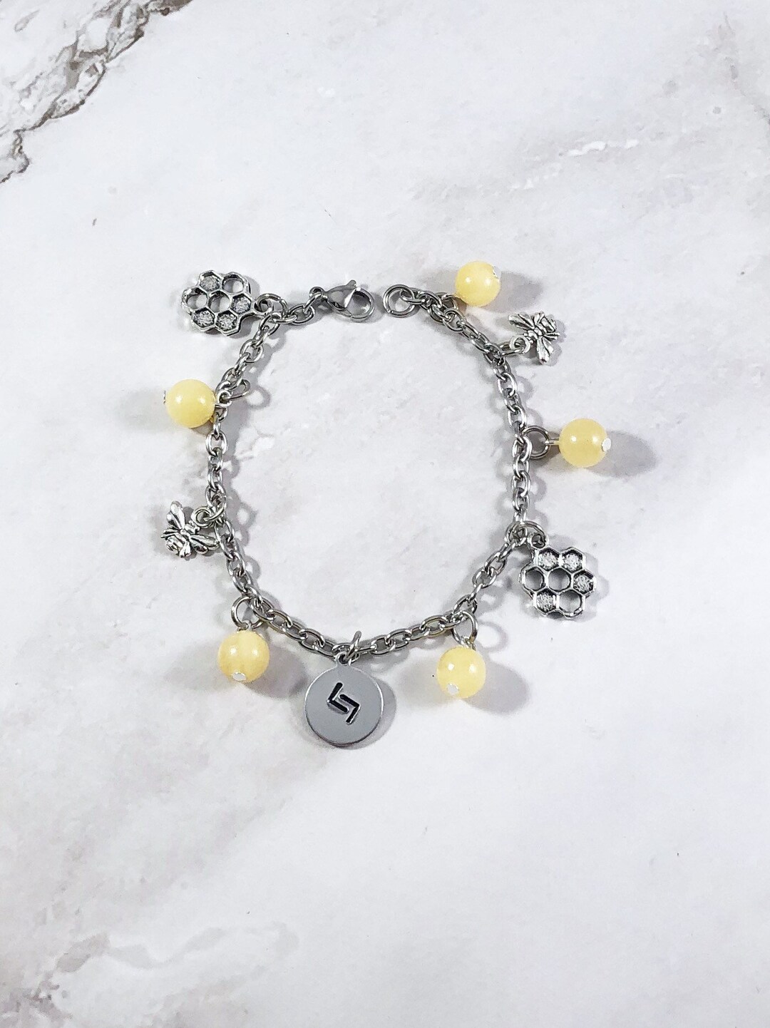 Beyla Charm Bracelet, Norse Goddess of Bees, Norse Mythology Jewelry - Etsy