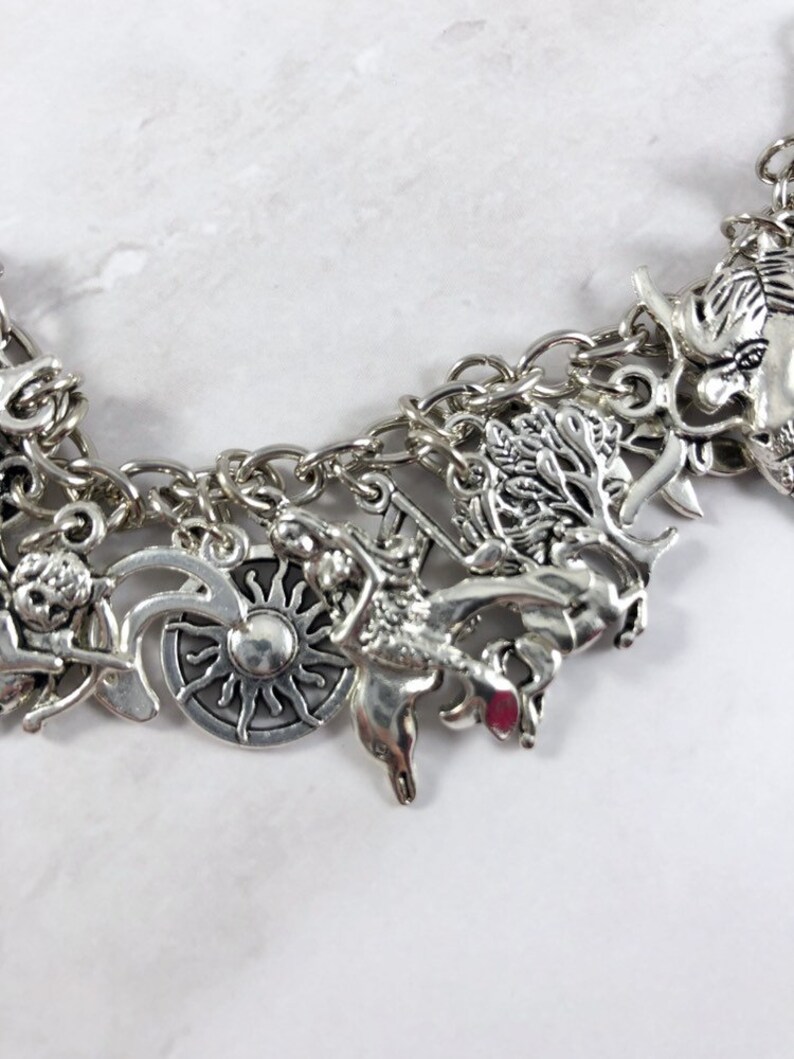 Ultimate Greek Mythology Charm Bracelet Mythology Jewelry | Etsy