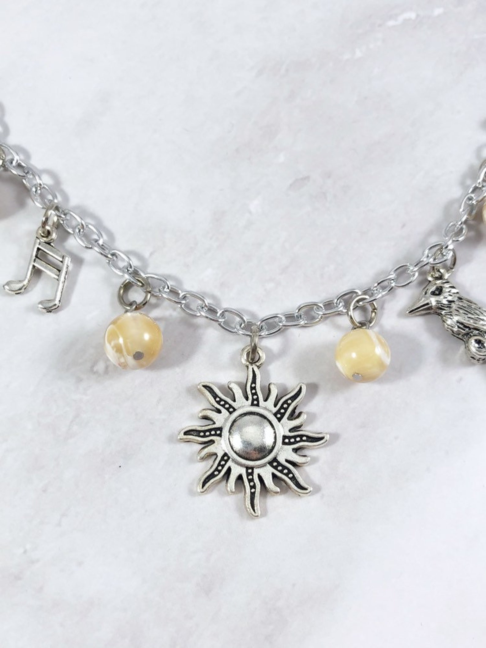 Apollo Charm Bracelet Greek Mythology Bracelet Jewelry | Etsy