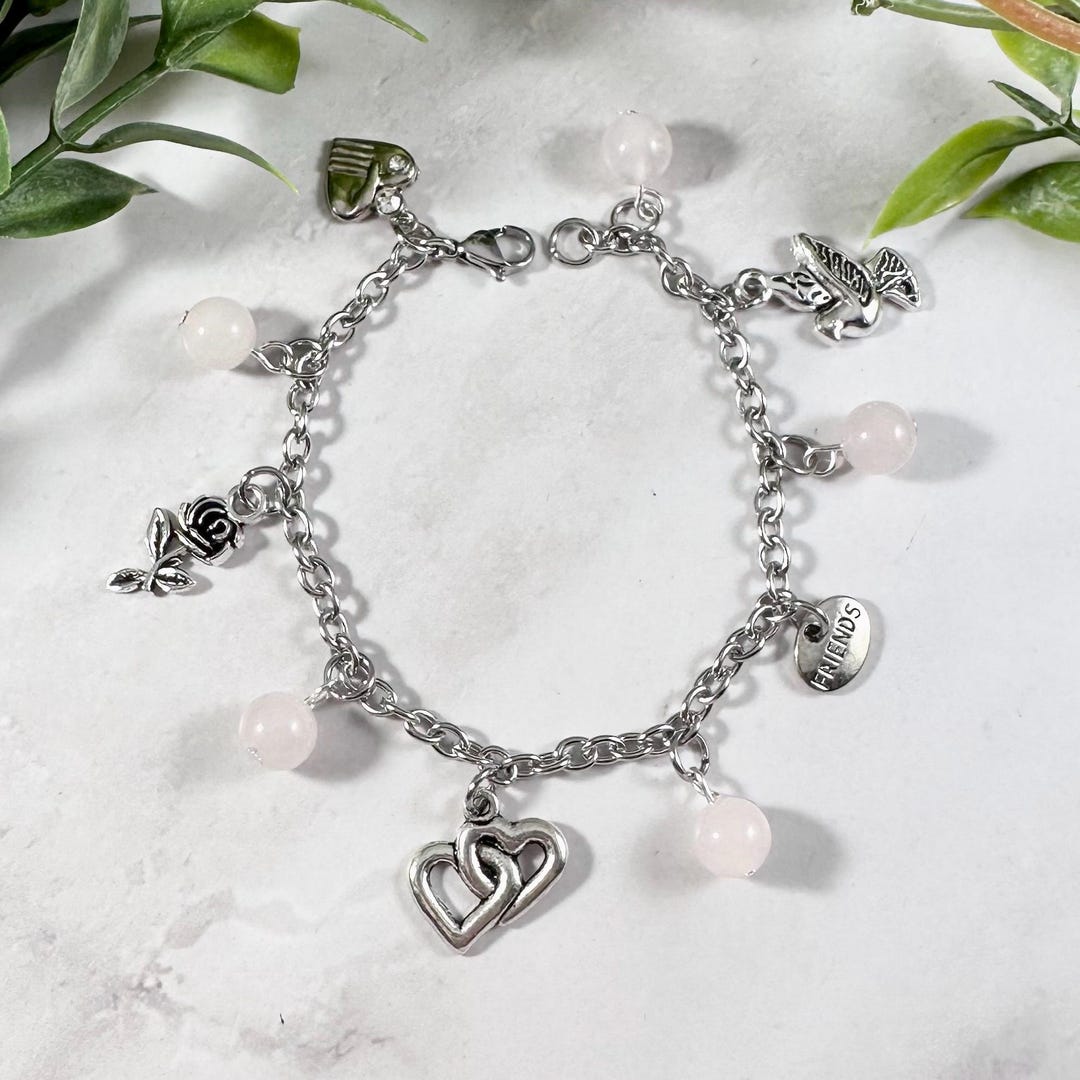 Philotes Charm Bracelet, Greek Goddess of Friendship, Greek Mythology ...