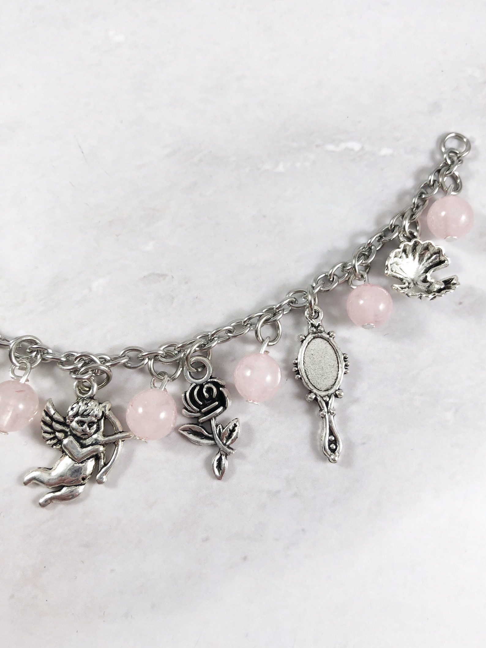 Aphrodite Charm Bracelet Deluxe Version Greek Mythology - Etsy