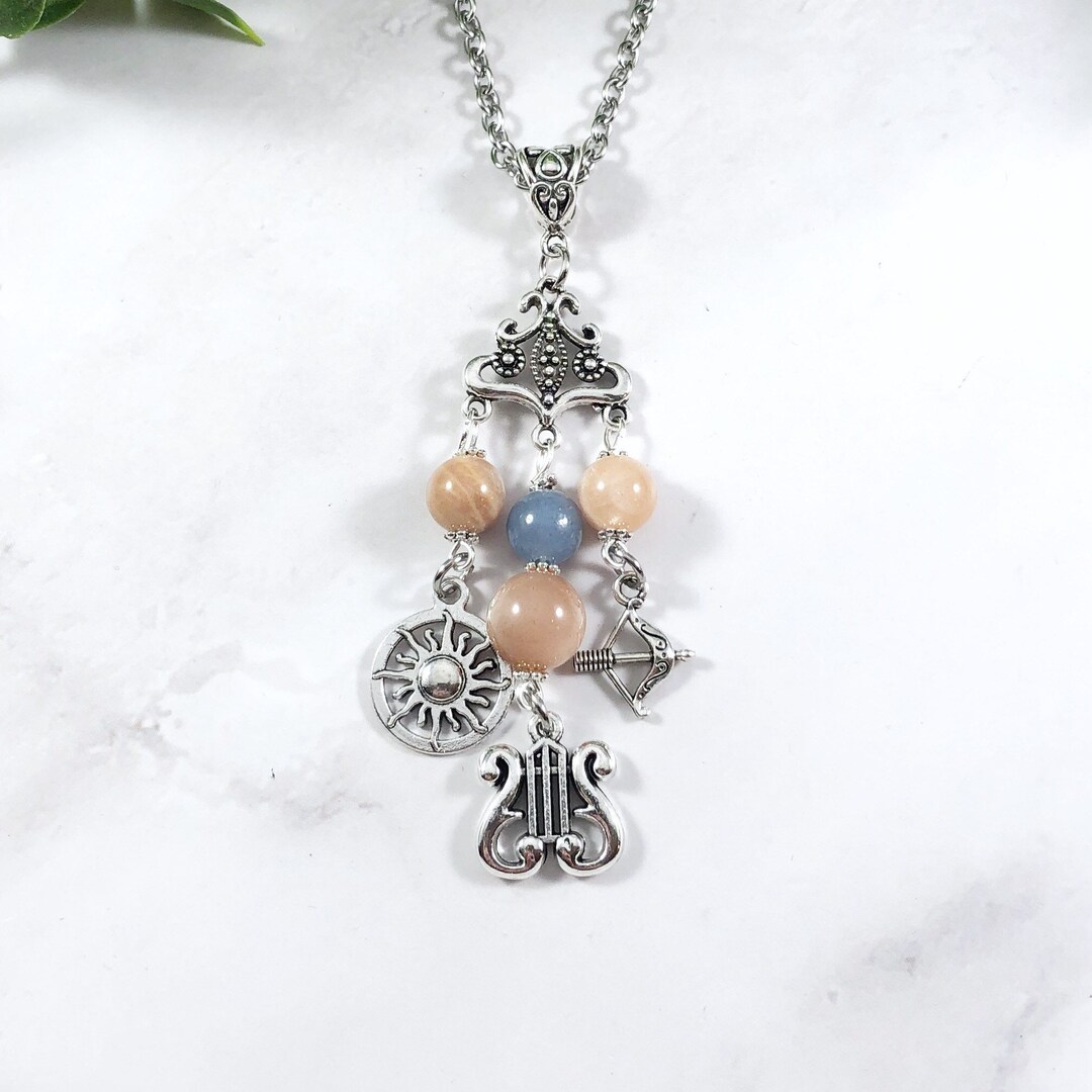 Apollo Necklace | Greek Mythology Jewelry, Greek God, Apollon, Roman ...