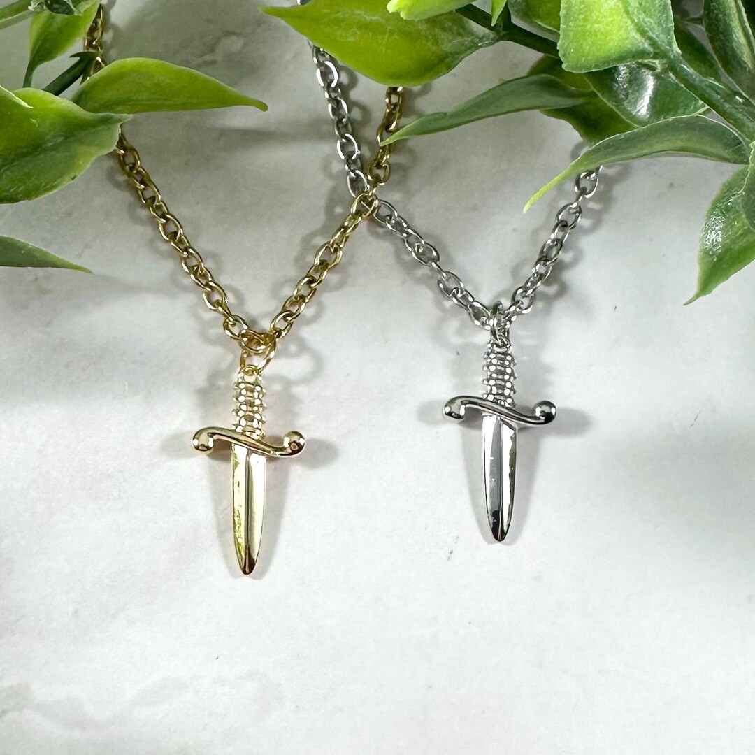 Ares’ Sword Necklace - Greek God of War - Etsy