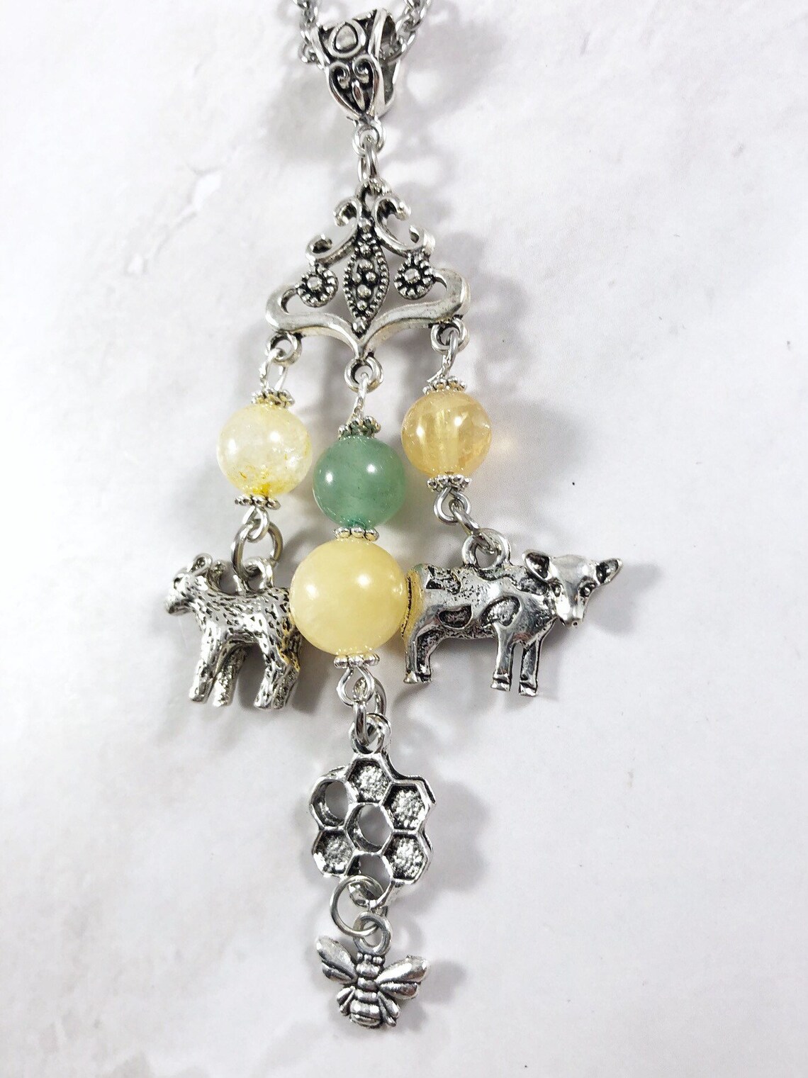 Aristaeus Necklace Greek God of Bee-keeping Greek Mythology - Etsy