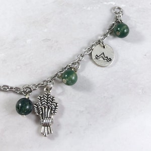 Gaia Charm Bracelet, Greek Goddess, Greek Mythology Jewelry, Mother ...
