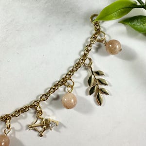 Apollo Charm Bracelet - Gold Version With 14k Gold Plated Charms - Etsy