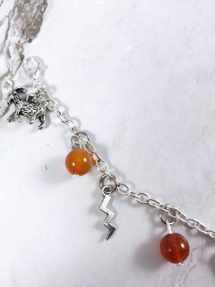 Thor Charm Bracelet Norse God Norse Mythology Jewelry Norse | Etsy