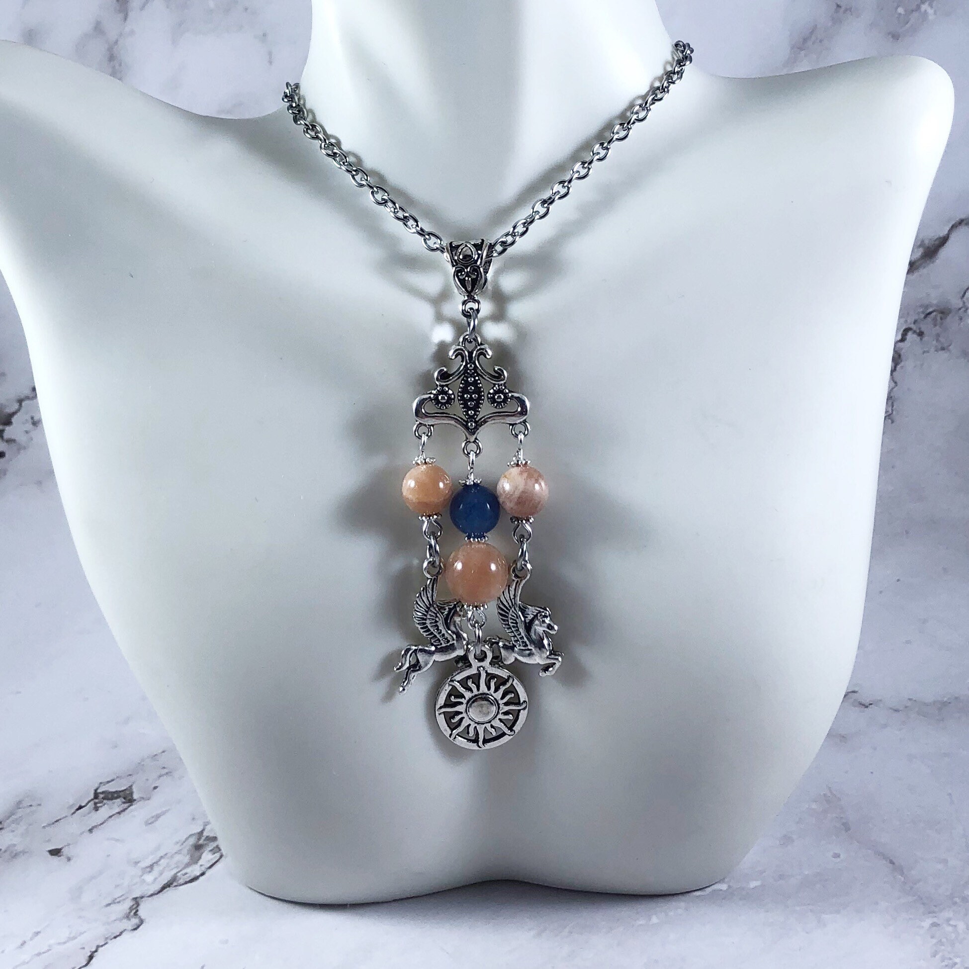 Helios Necklace, Greek God of the Sun, Greek Mythology Jewelry - Etsy