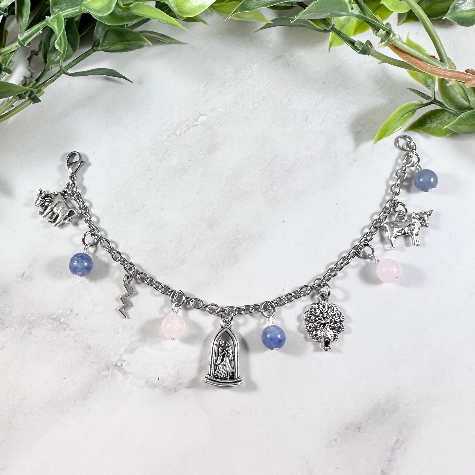 Zeus and Hera Charm Bracelet: Greek Mythology Jewelry - Etsy