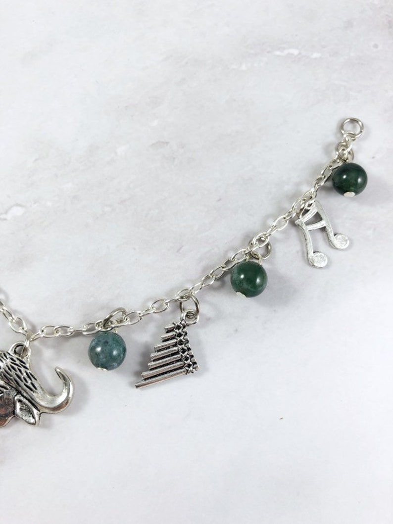 Pan Charm Bracelet Greek Mythology Jewelry Greek God of - Etsy