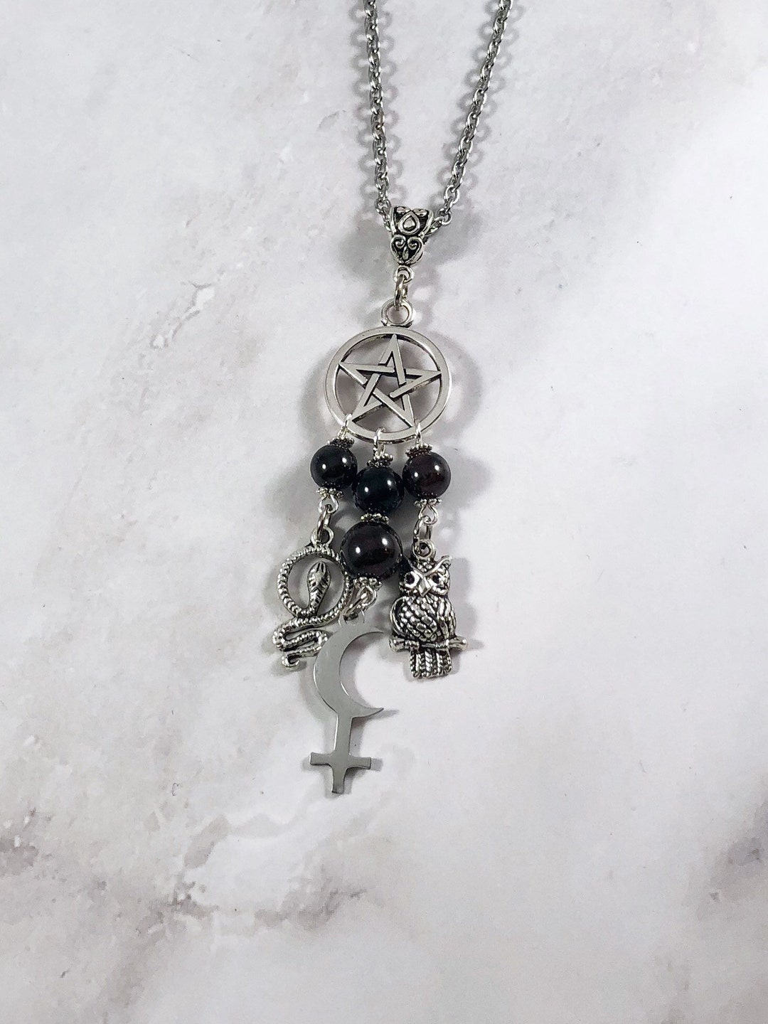 Lilith Necklace, Deity Jewelry - Etsy